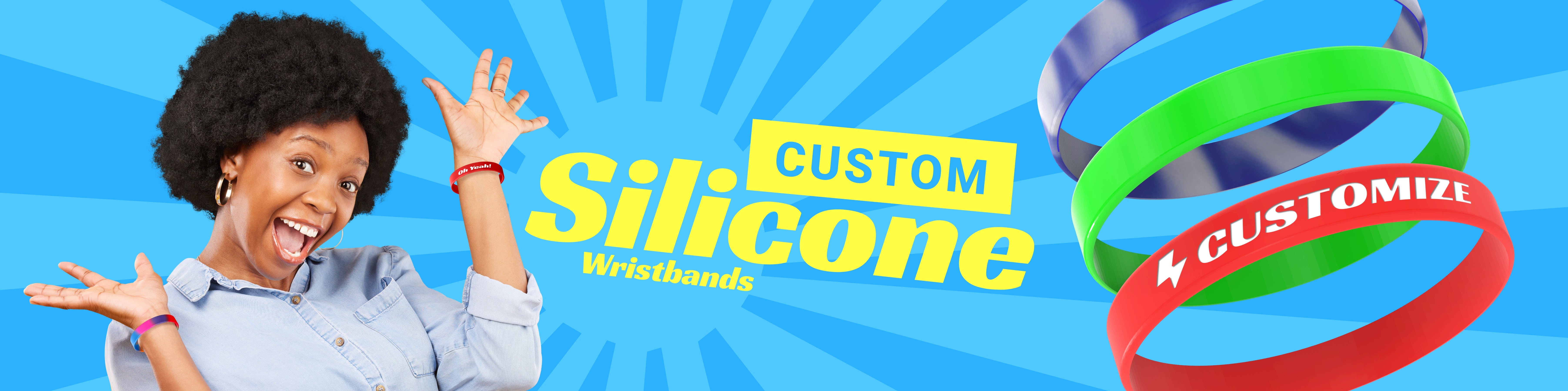 Custom Silicone Wristbands | Rubber Bracelets