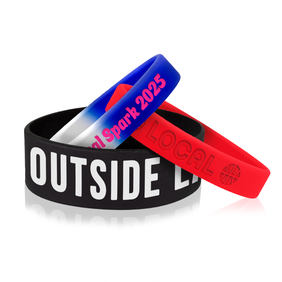 Custom Silicone Wristbands | Rubber Bracelets