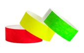 1 inch Tyvek Wristbands Solid Colors